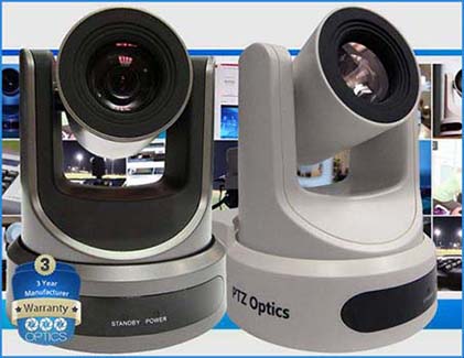 PTZ Optics PTZ Optics Cameras with NewTek built-in NDI™ support ...